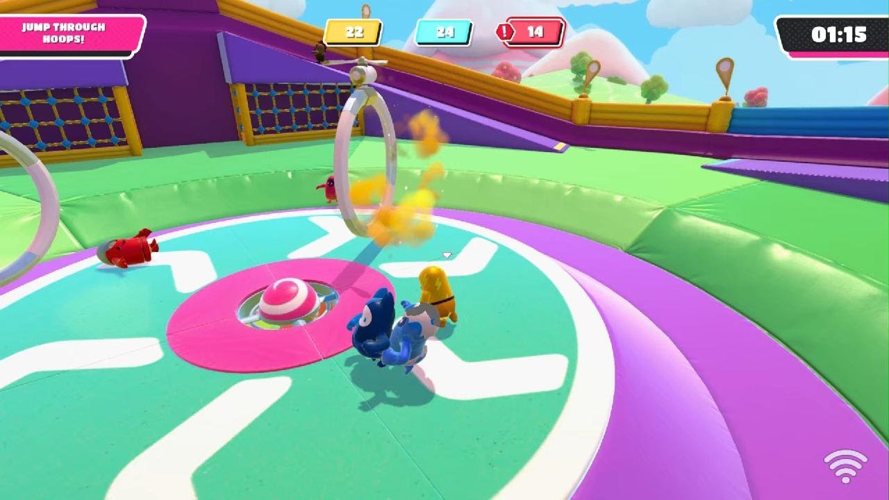 New fall guys flying ability - YouTube