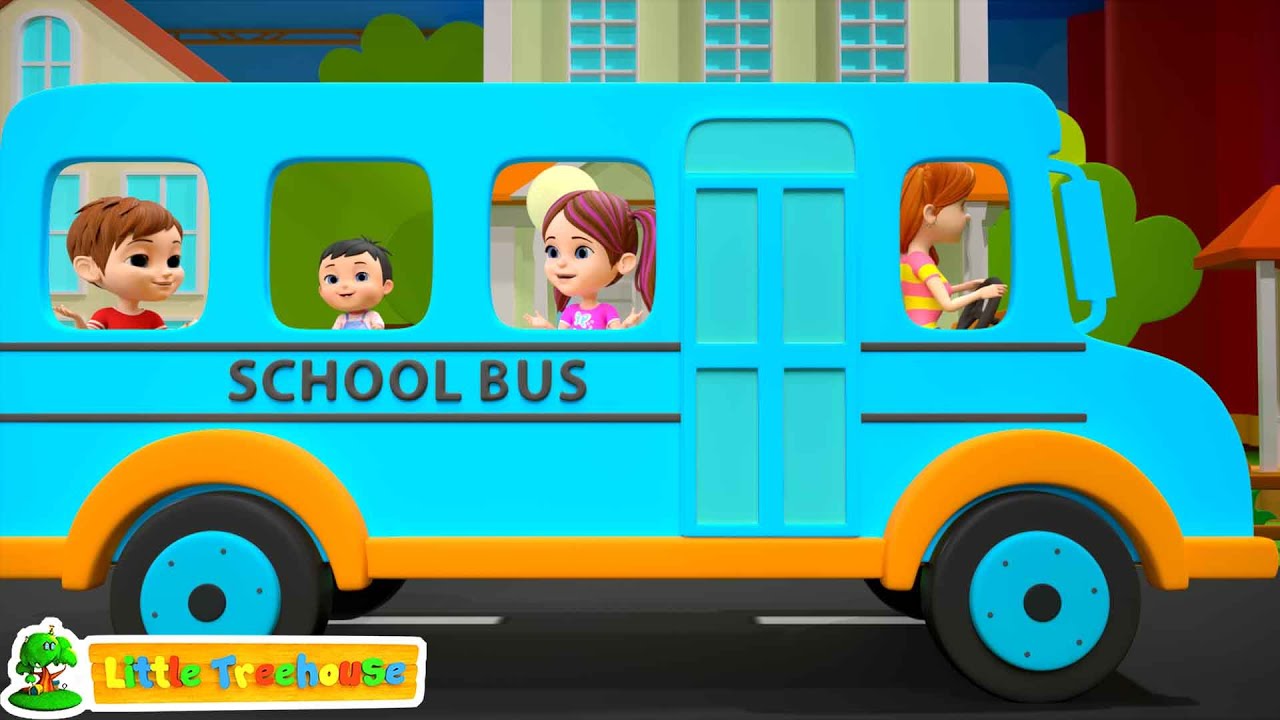 Wheels on the Bus + More Nursery Rhymes & Baby Songs - Little Treehouse ...