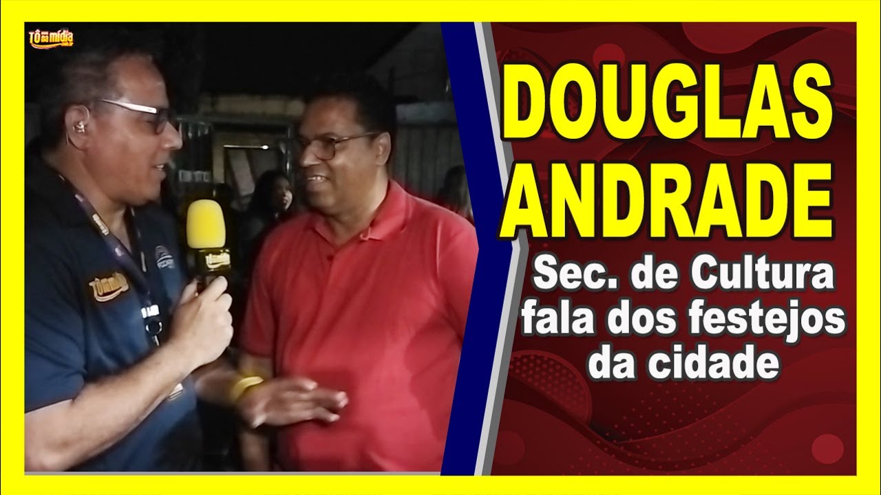 "Douglas Andrade", Secretário de Cultura fala dos festejos de Itiúba-BA | Tô Na Mídia - YouTube