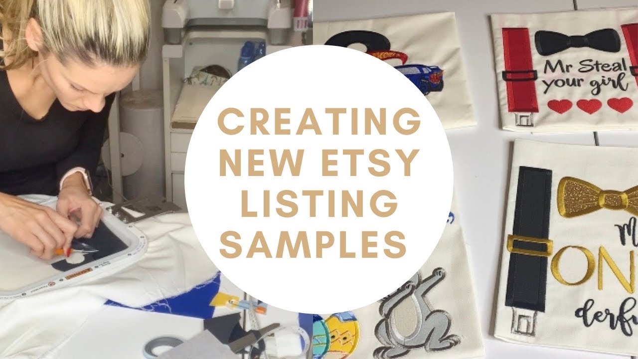 Studio Vlog | Creating New Samples For My Etsy Shop - YouTube