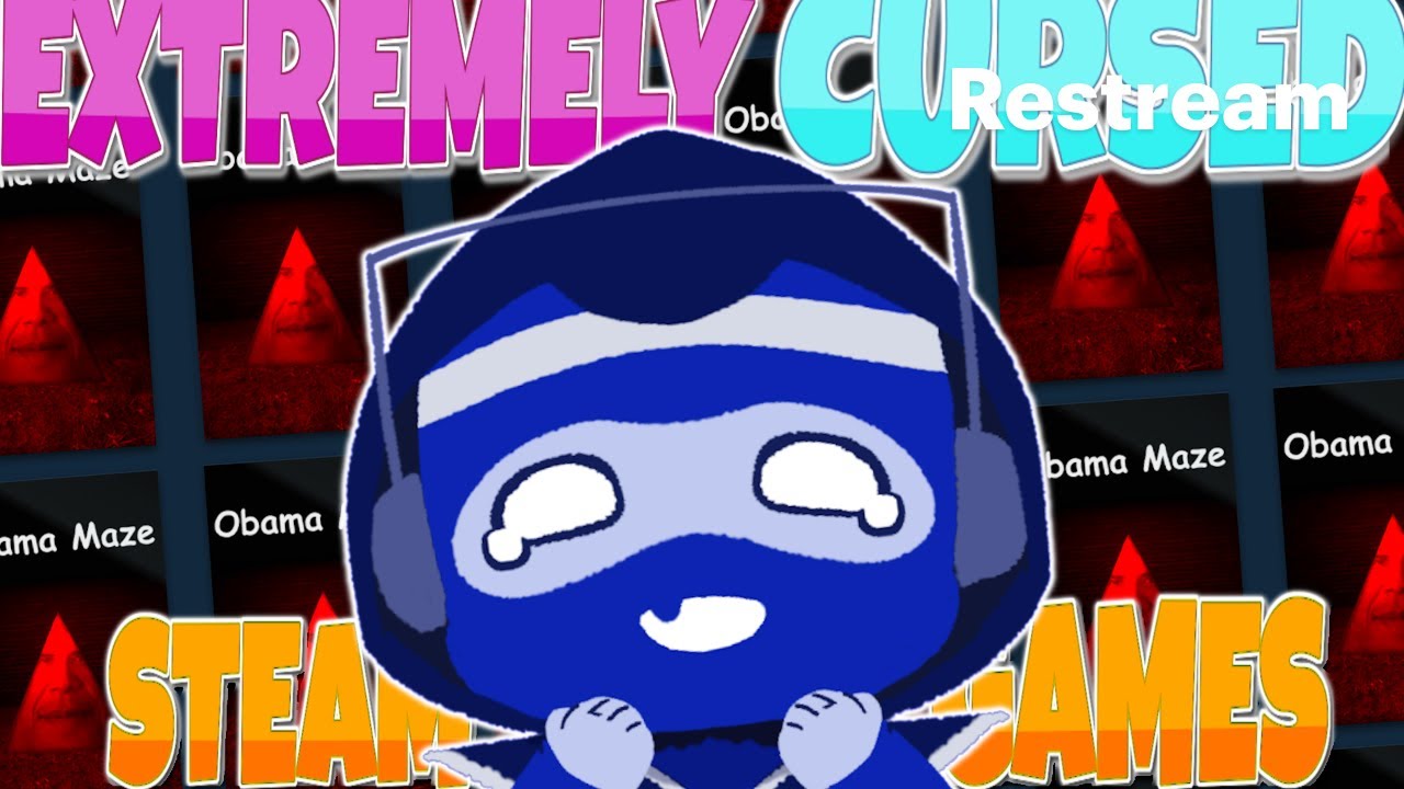 PLAYING THE MOST CURSED STEAM GAMES - YouTube