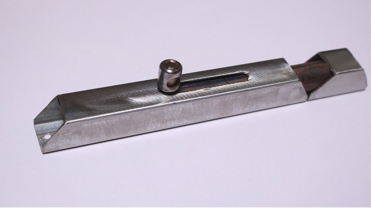 Simple homemade useful door latch - Beautiful door latch home making ...