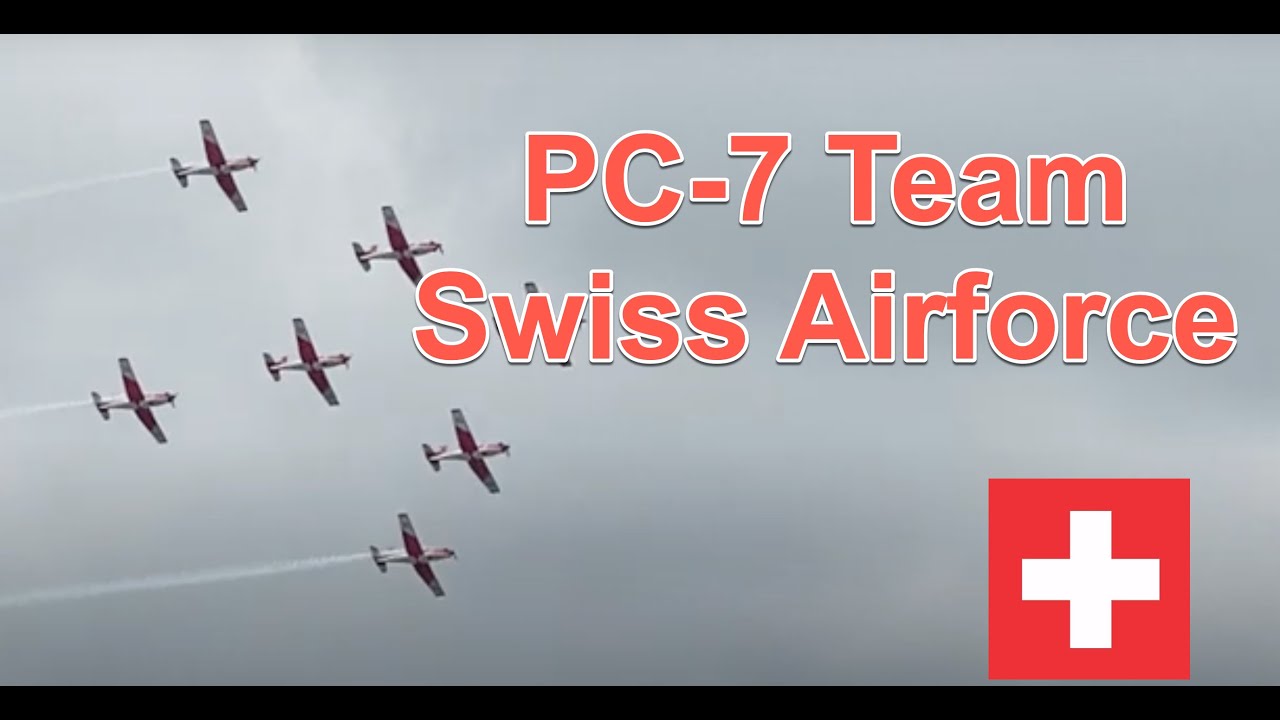 PC 7 Team Swiss precision in aerobatics - YouTube