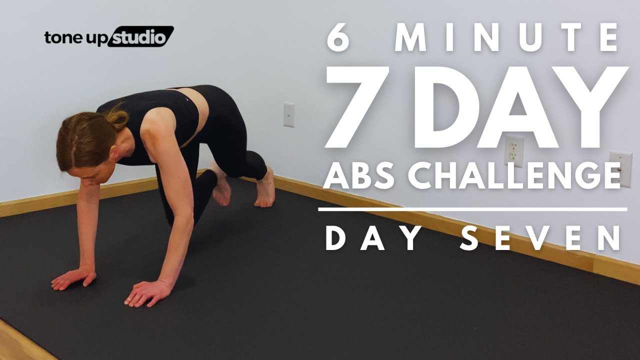 6 Minute 7 Day Abs Challenge Day 7 - YouTube