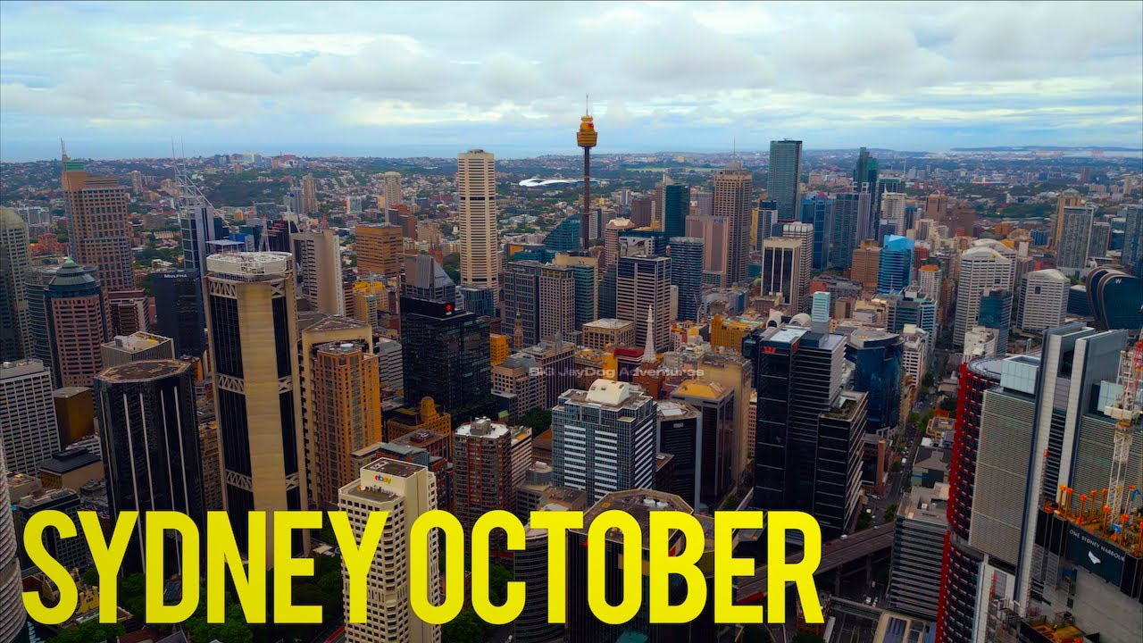 Sydney City Skyline Australia October update includes metro stops - YouTube