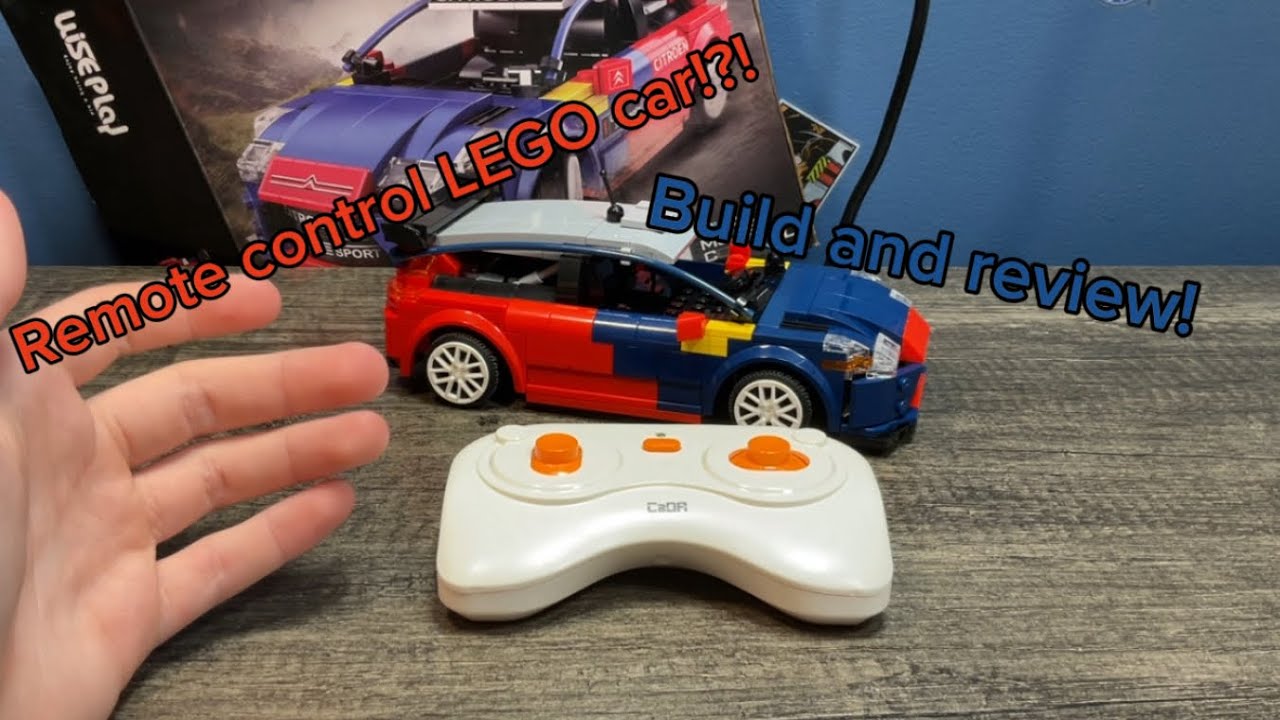Build and review of a remote control LEGO car #lego #legounboxing # ...