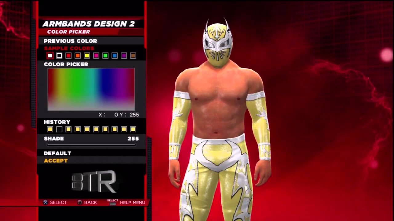 Wwe 2k14 Skin Color