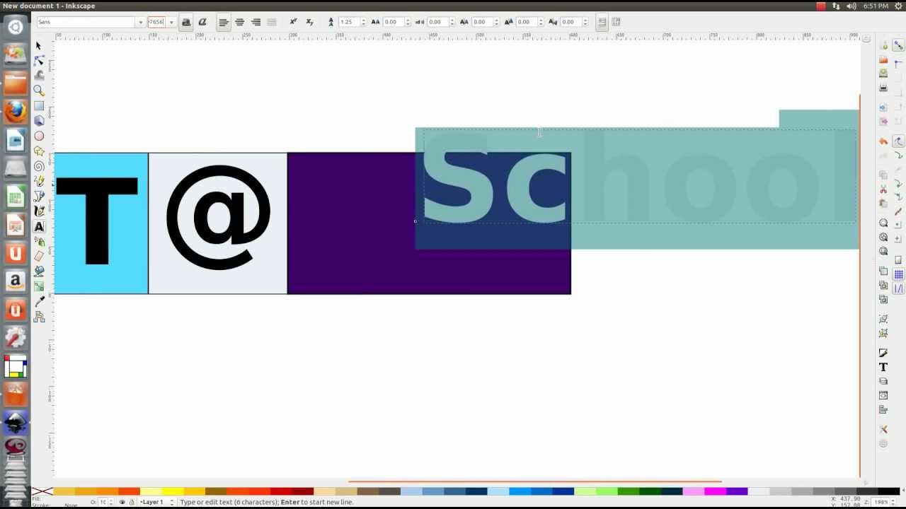 Govind's ICT Tutorial: #1 Creating a Logo in Inkscape - YouTube