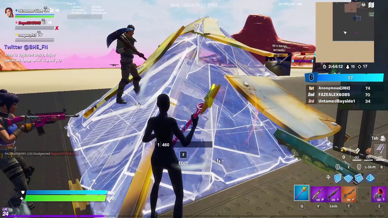 EDITING REALLY FAST IN CREATIVE FILL! (Fortnite montage) - YouTube