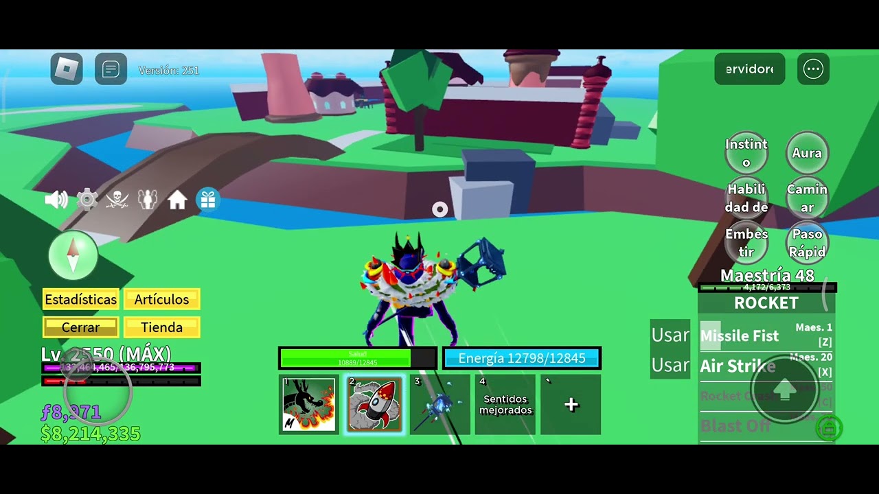 las habilidades de la fruta cohete 🚀😲😲 - YouTube