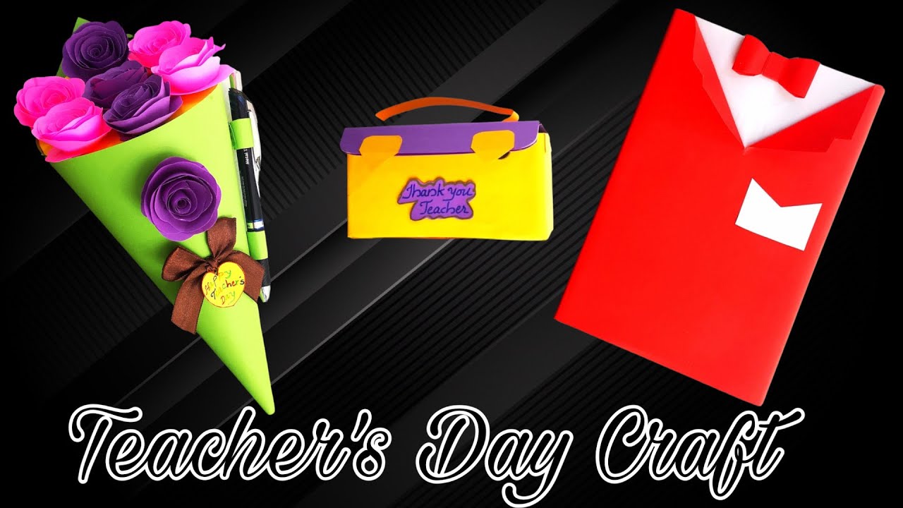 TEACHER'S DAY CRAFT | DIY CUTE TEACHER'S DAY GIFT IDEA | TEACHER'S DAY ...