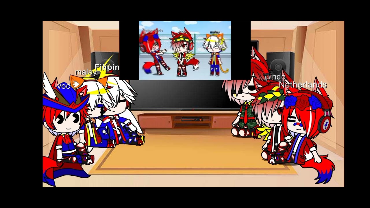 Countryhumans reaction indo and Netherlands gacha club ||bikin sendiri ...