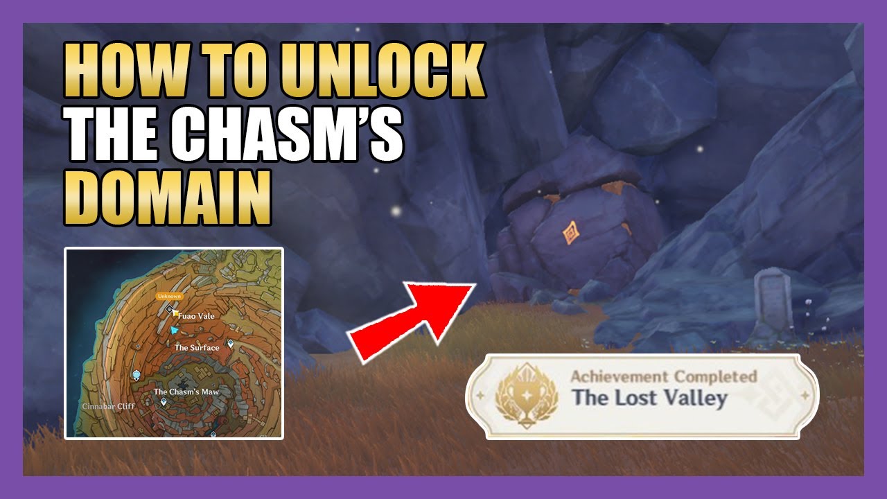[GUIDE] HOW TO UNLOCK THE CHASM'S DOMAIN (THE LOST VALLEY) | Puzzles ...