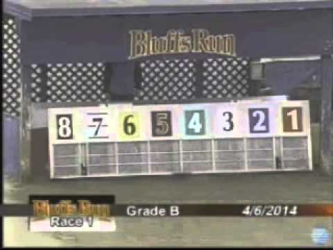 Bluffs Run Race 1 April 06 2014 - YouTube
