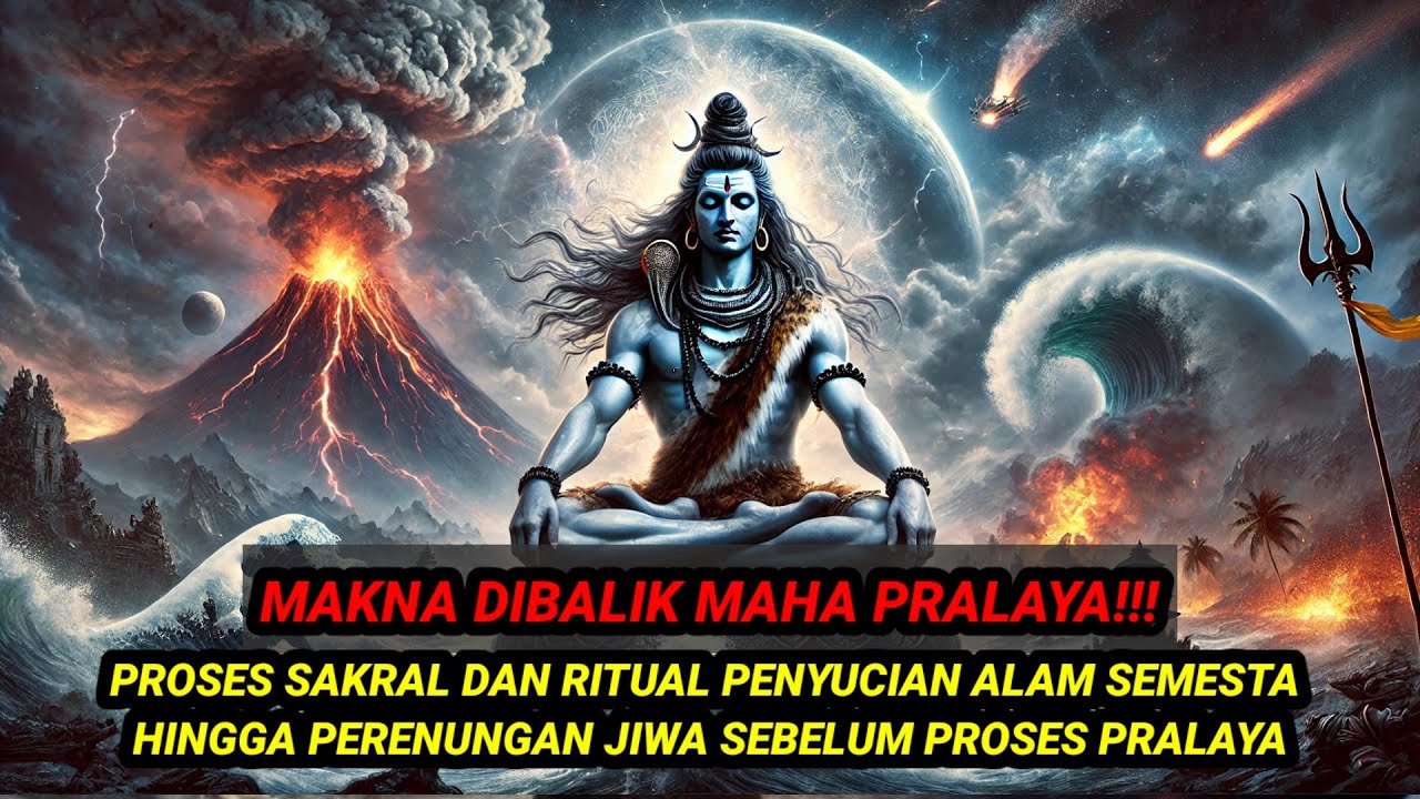MAHA PRALAYA DALAM HINDU‼️PENYUCIAN TERBESAR ALAM SEMESTA DALAM AJARAN ...