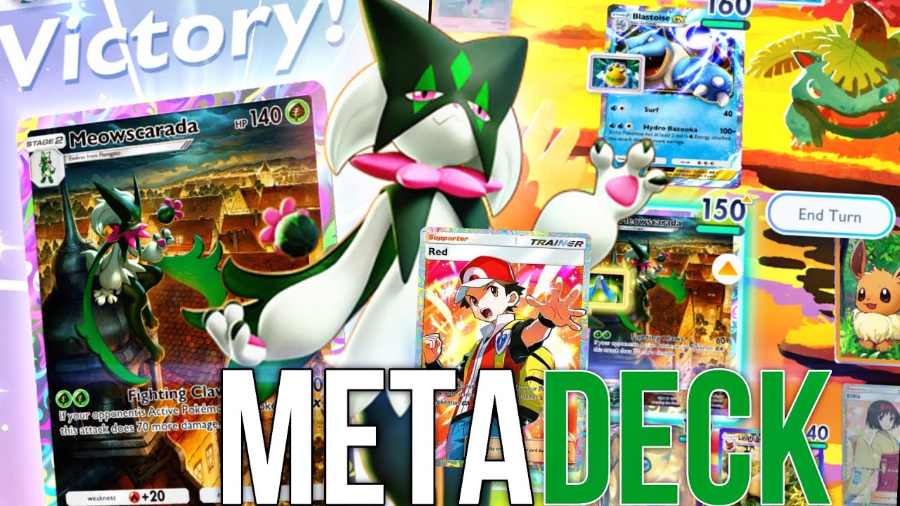 NEW META "MEOWSCARADA" DECK | POKÉMON TCG POCKET - YouTube