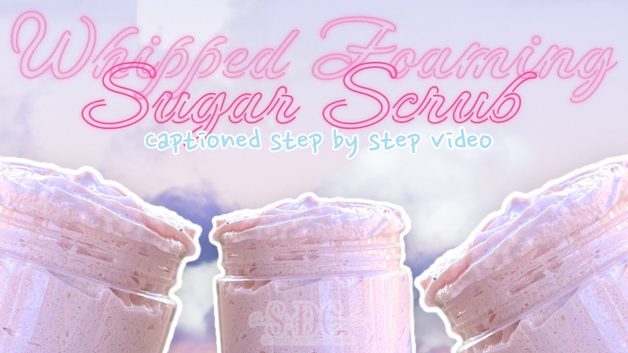 Get Perfectly Soft Skin at Home - DIY/How To: Foaming Sugar Scrub ...