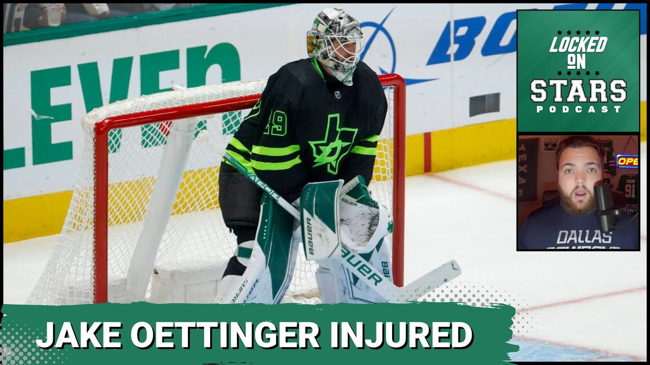 Jake Oettinger Injured in Dallas Stars Ugly Loss to New York Rangers ...
