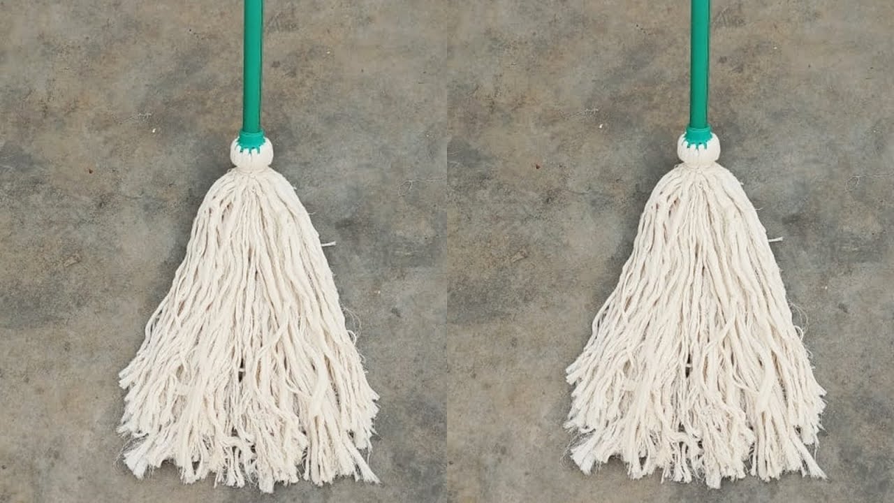 Homemade DIY Mop With PVC Pipe | A-S Technician - YouTube