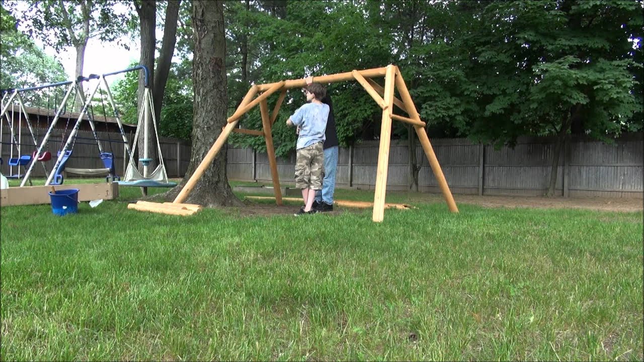The Swing Setup (X 16) Contoured Comfort 5 ft Log Swing - Model ...