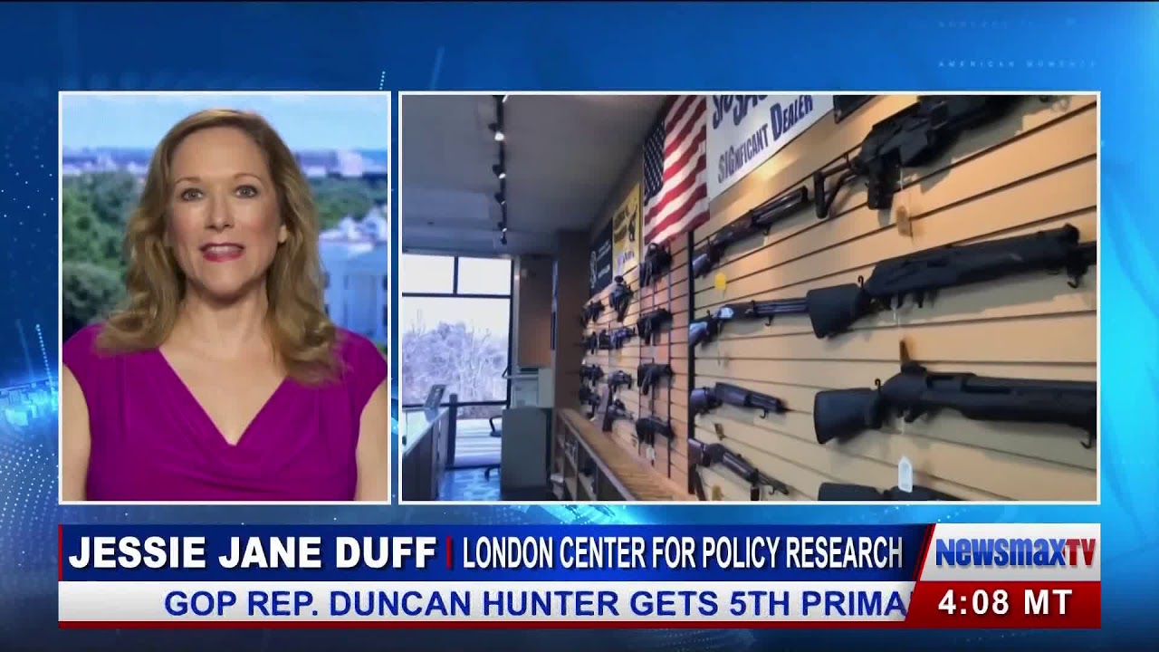 Jessie Jane Duff discusses mass shootings and allegations by left that ...