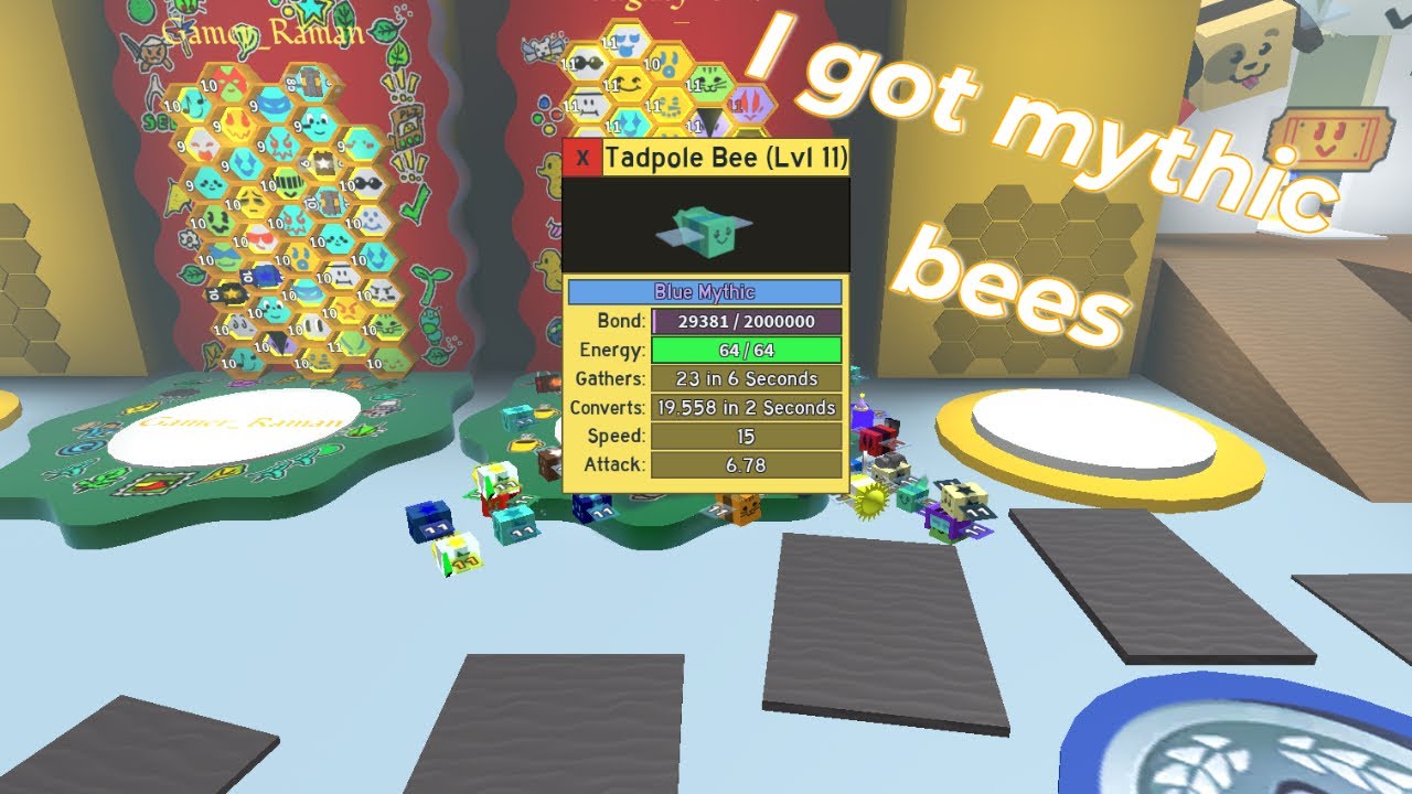 Getting mythic bees in bee swarm simulator. - YouTube