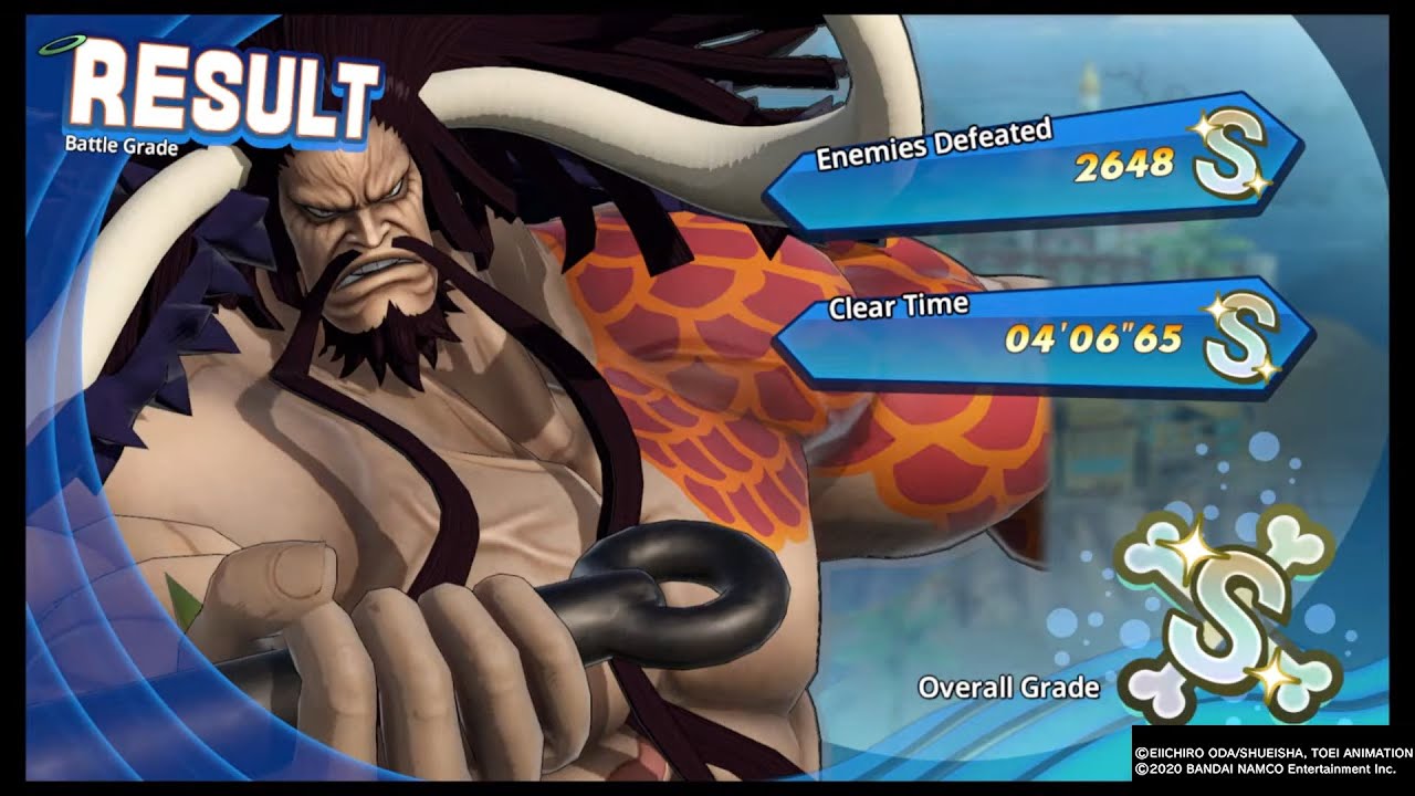 ONE PIECE: PIRATE WARRIORS 4_The Human Weapon Threat (Kaido) - YouTube