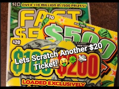 $40 In NY Lottery Scratch Off Tickets! Lets Play! - YouTube