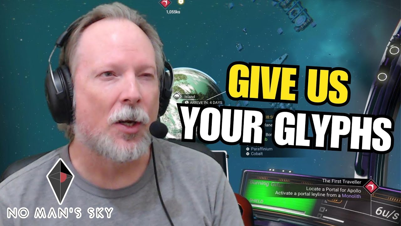 Pushy Players Demand Glyphs To My Paradise Planet In No Man's Sky - YouTube