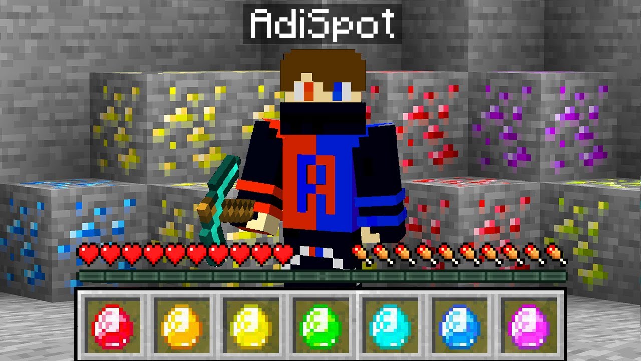 I Mined ALL Rare Diamonds in Minecraft - YouTube