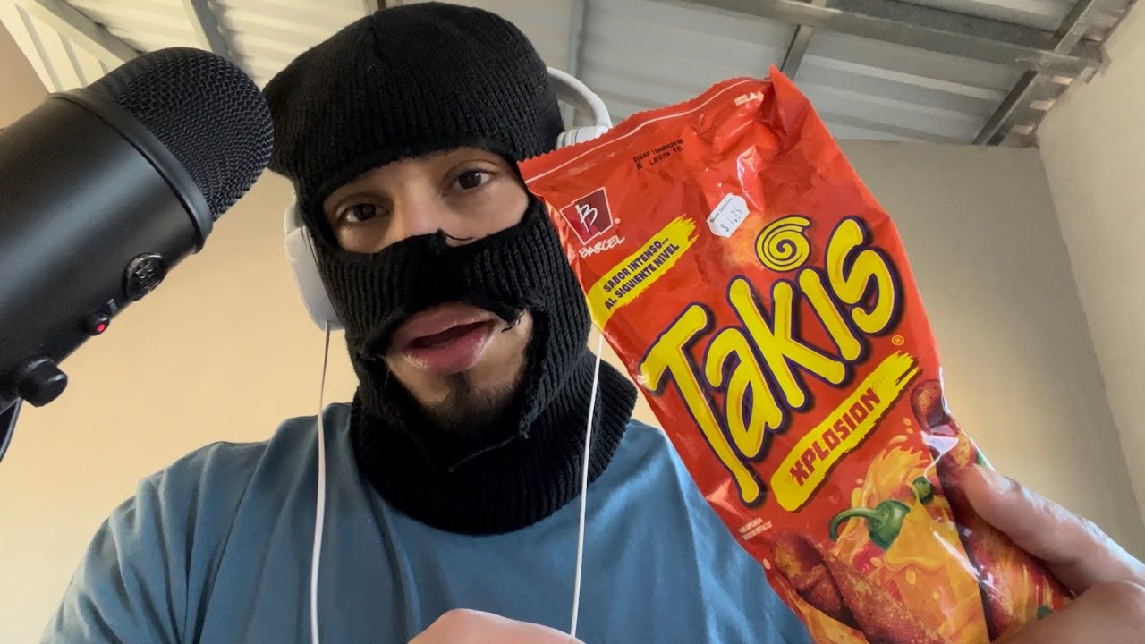 Happy New Year Eating Takis ASMR - YouTube