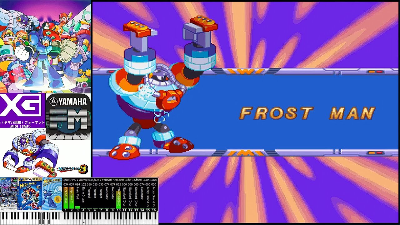 Mega Man 8 Music Remake - Frost Man - FM/XG-MIDI/HQ - YouTube