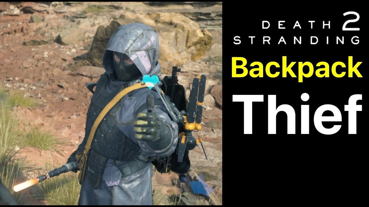 Death Stranding 2: Backpack Thief (Full Walkthrough) - YouTube