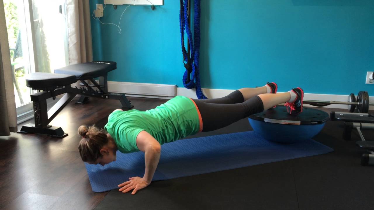 Exercise 49 - The 4 Pillar Push up - YouTube