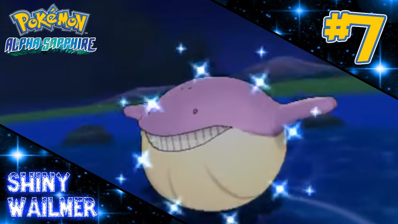 [LIVE] Shiny Wailmer in Alpha Sapphire after 18 Fish Chain! - YouTube