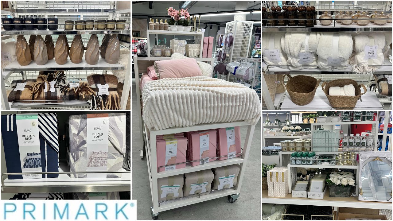 Primark Home decor new collection / December 2024 - YouTube