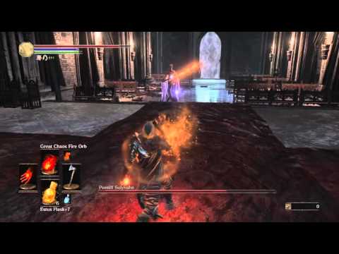 Dark Souls 3 - Beating Pontiff Sulyvahn as Pyromancer