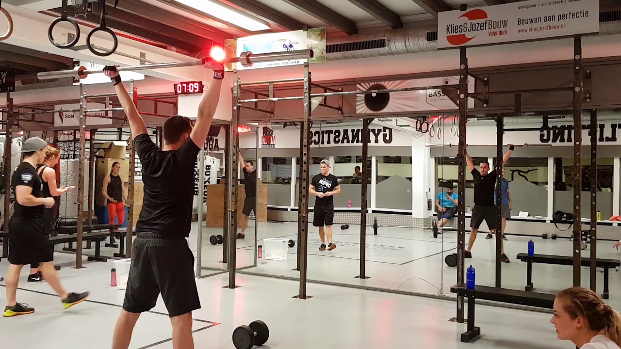 Crossfit Open 18 3 Peter Veerman - YouTube