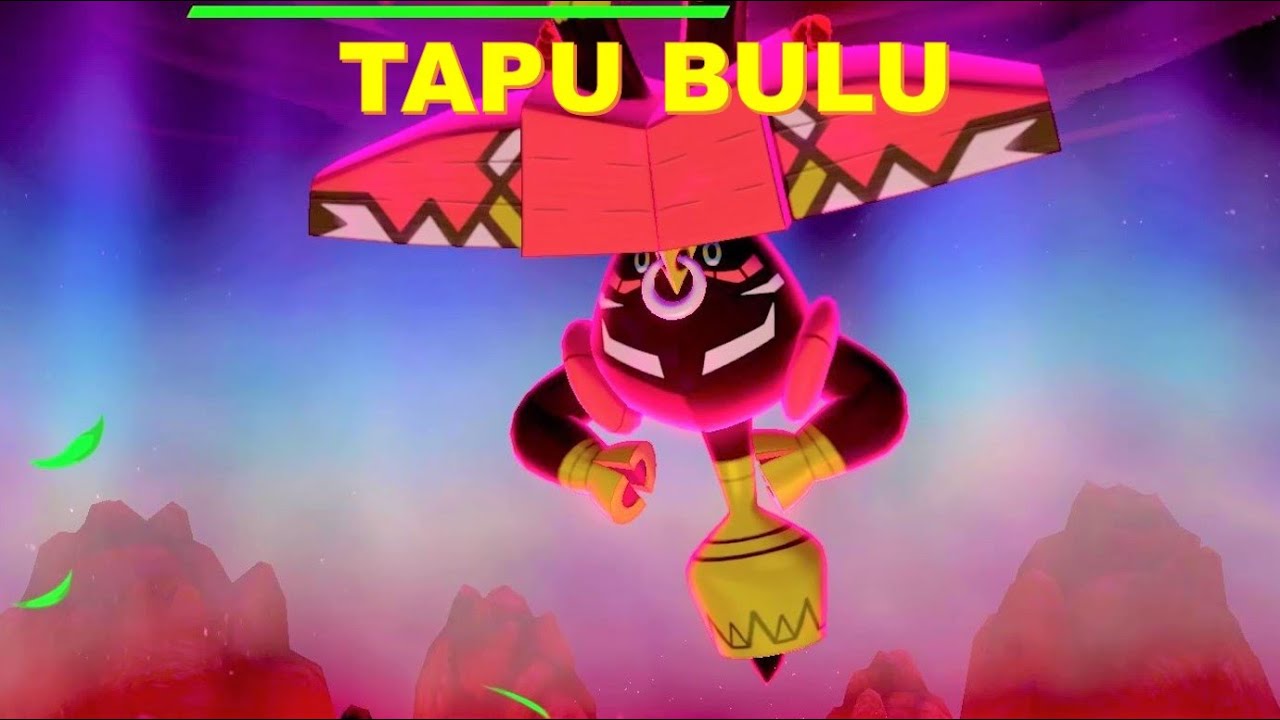 Tapu Bulu Legendary Pokemon Encounter in Dynamax adventure of Crown ...
