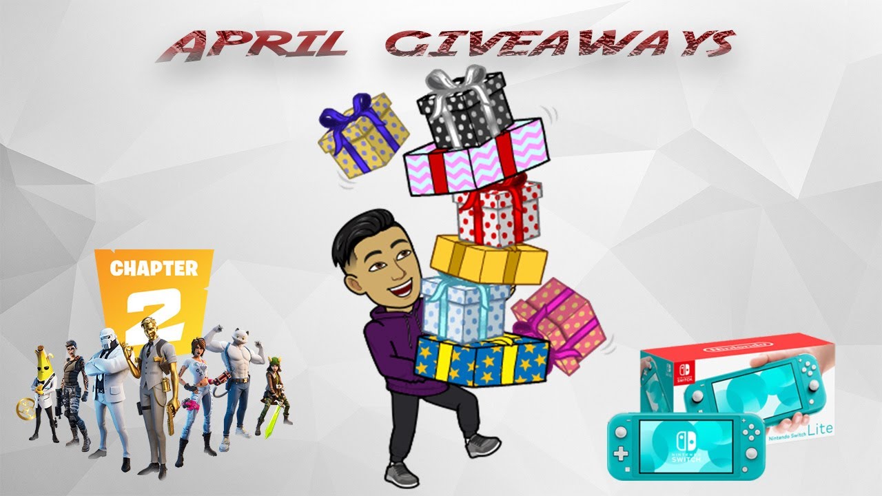 April Giveaway Details - YouTube