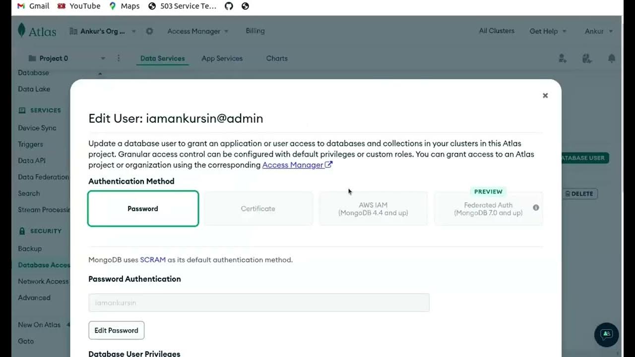 MongoAPIError: URI must include host name, domain name, and tld. “FIXED” - YouTube