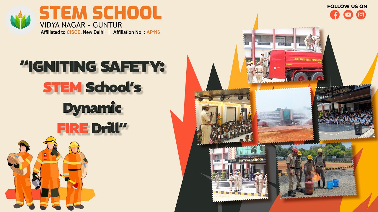 Spark Safety: Ignite Confidence at STEM School's Dynamic Fire Drill ...