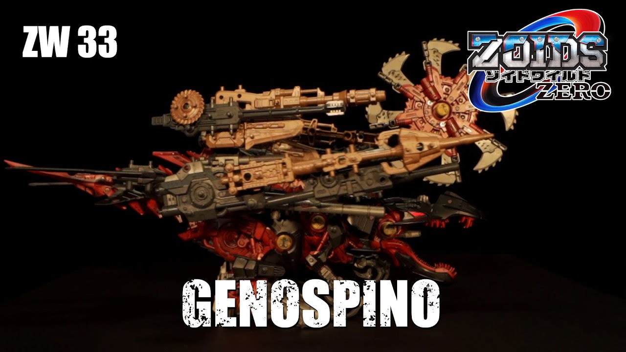 BẠO CHÚA GENOSPINO ZW33 MỞ HỘP VÀ LẮP RÁP | REVIEW ZOIDS WILD ZERO ...