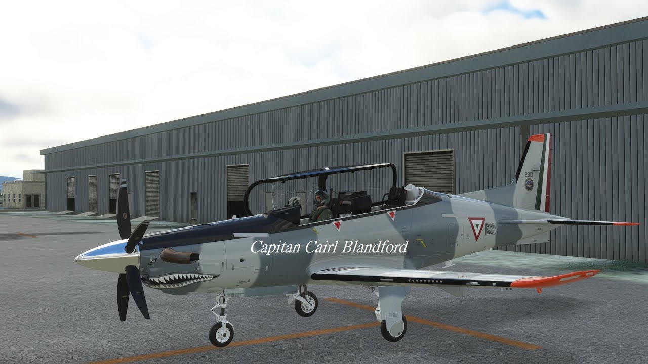 MSFS 2020 - Pilatus PC21 (Crash Ending) =) - YouTube