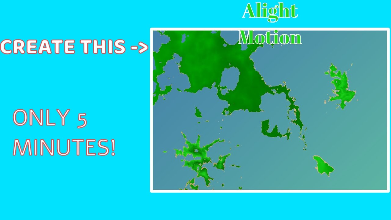 🗺️ | How to create professional maps on Alight Motion! (Pro Version ...