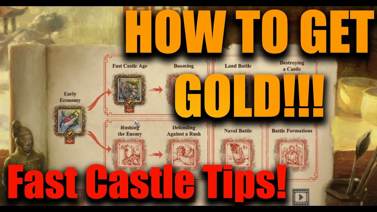 How to get GOLD!!! | Fast Castle Age | The Art of War #EP2 - YouTube