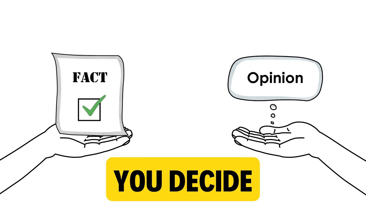 Media Literacy. Is It A Fact Or An Opinion? - YouTube