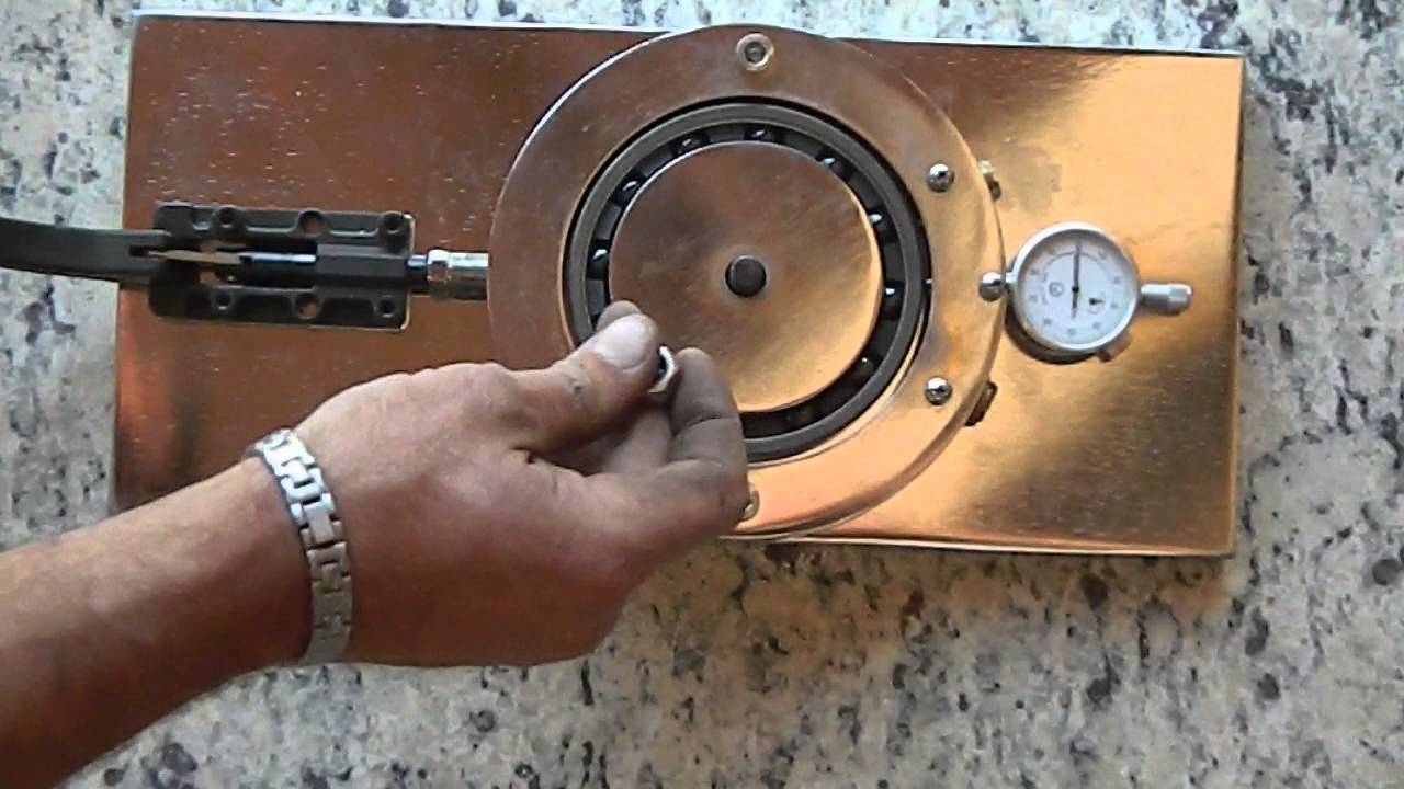 Radial Play Gauge - YouTube