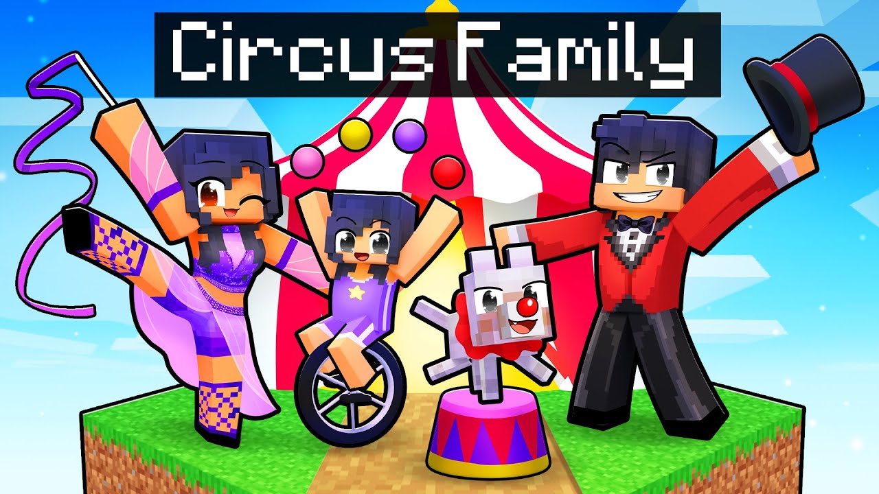 Minecraft Family Videos Having An APHMAU FAMILY In Minecraft!