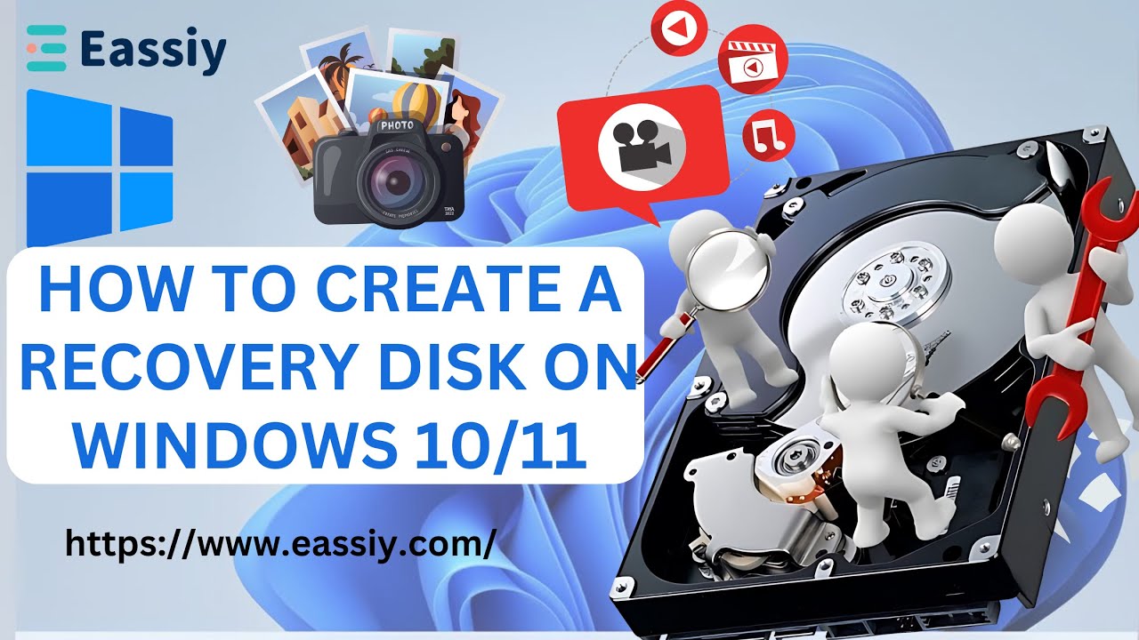 How to Create A Recovery Disk on Windows 10/11 - YouTube